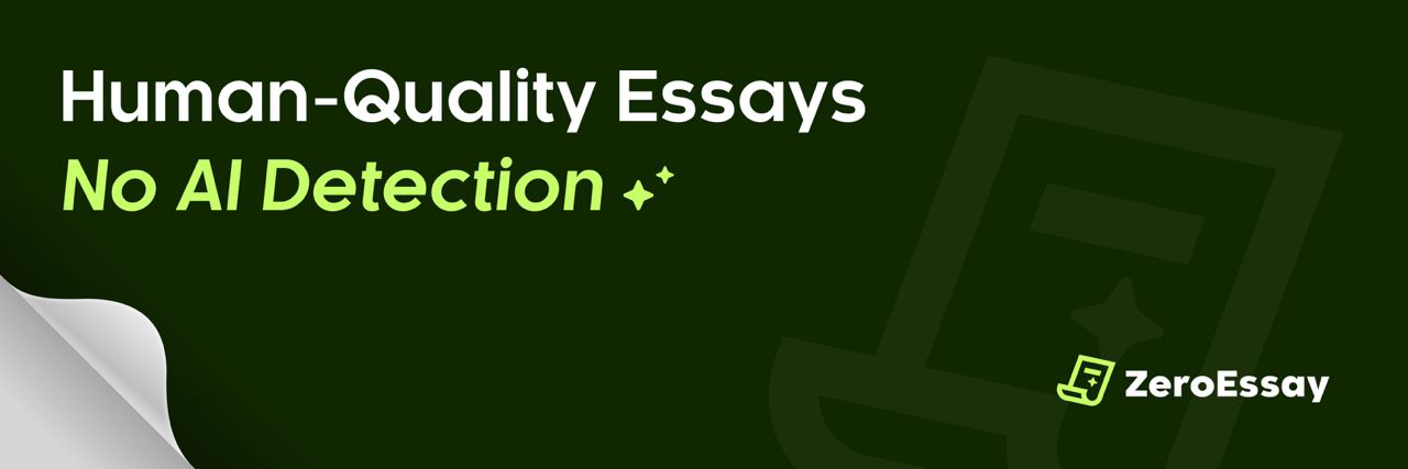Register - ZeroEssay: 100% Human Quality Essays